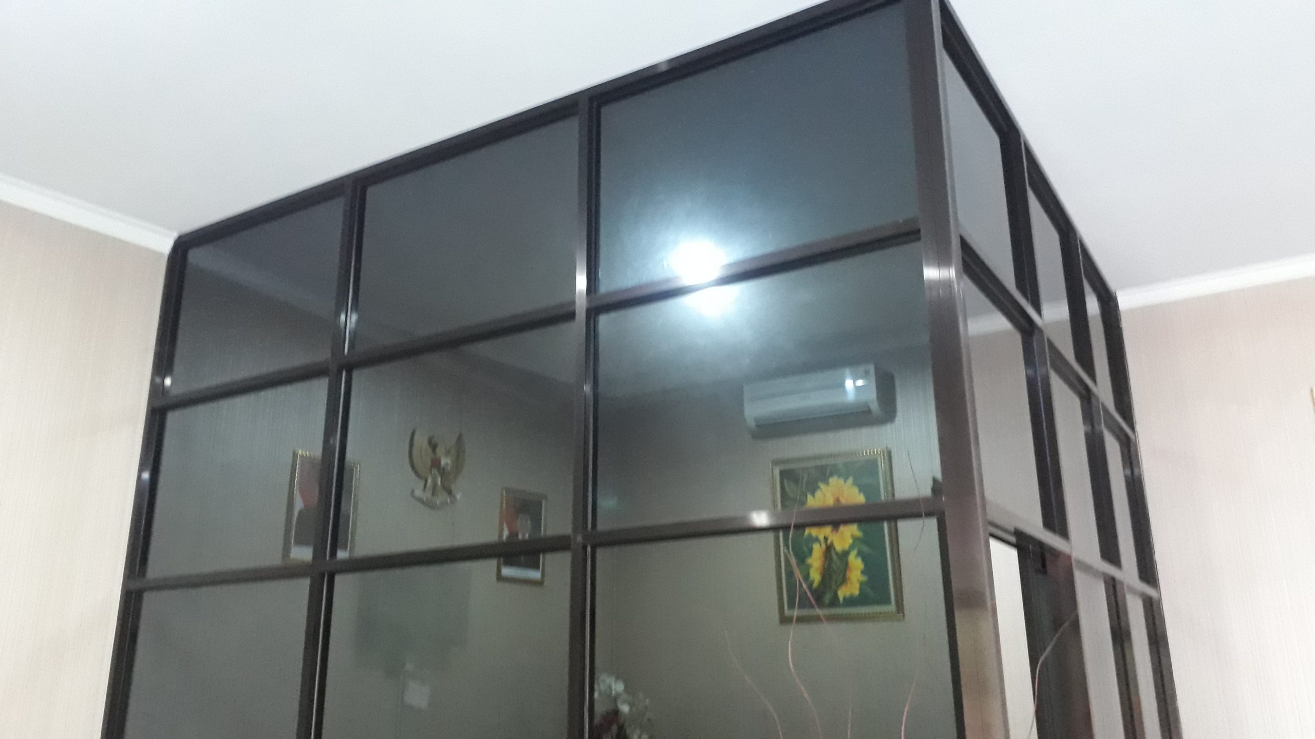 Pemasangan Partisi Kaca Aluminium di Kantor Agraria di Sukoharjo ...
